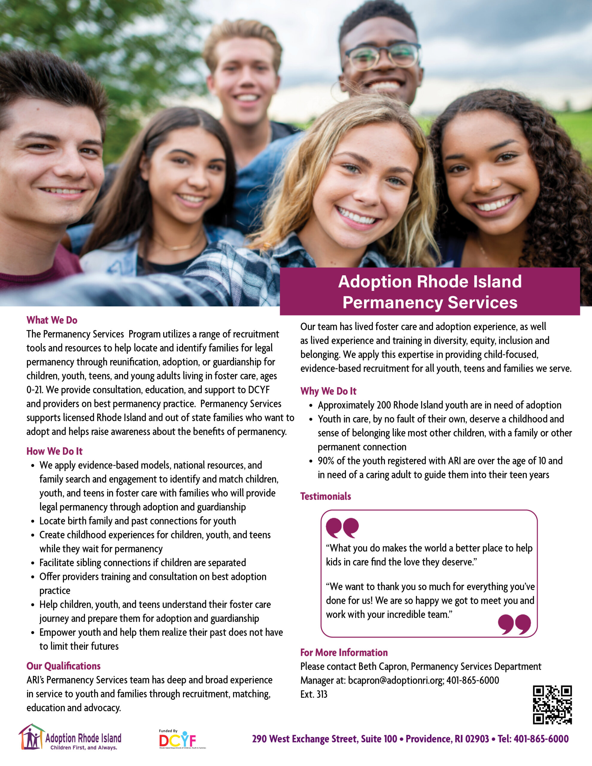 For Families | Adoption RI